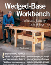 Wedged-Base Workbench Project Download – Popular Woodworking