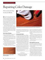 Flexner on Finishing: Repairing Color Damage Digital Download – Popular ...