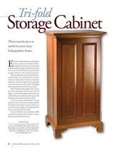 Tri-Fold Media Cabinet Project Download – Popular Woodworking