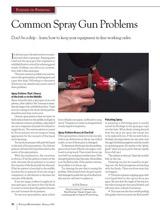 Flexner on Finishing: Common Spray-gun Problems Digital Download ...