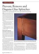 Flexner on Finishing: Prevent, Remove Glue Splotch Digital Download ...