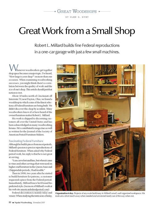Great Work from a Small Shop Digital Download – Popular Woodworking