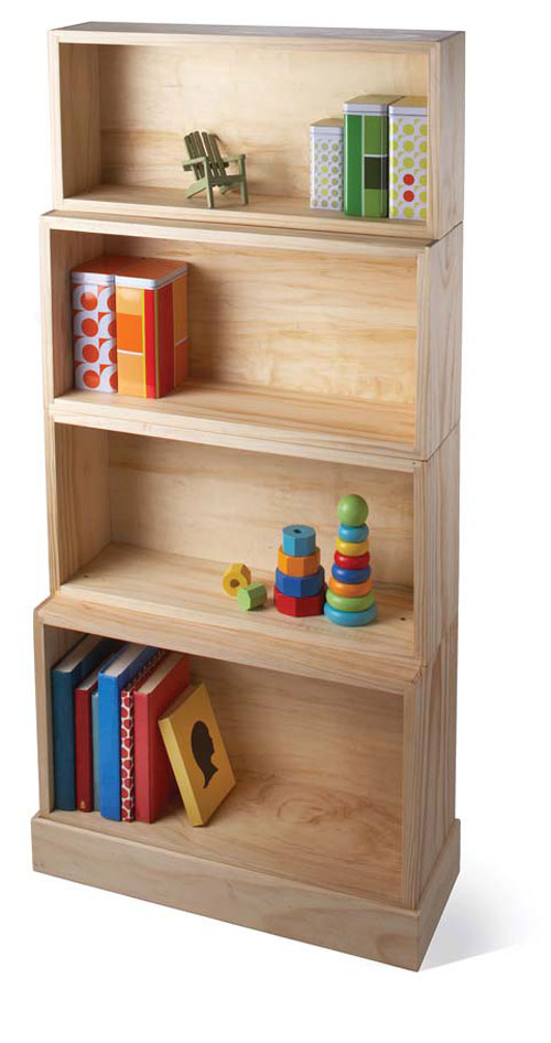 Stacking Bookcases Project Download – Popular Woodworking